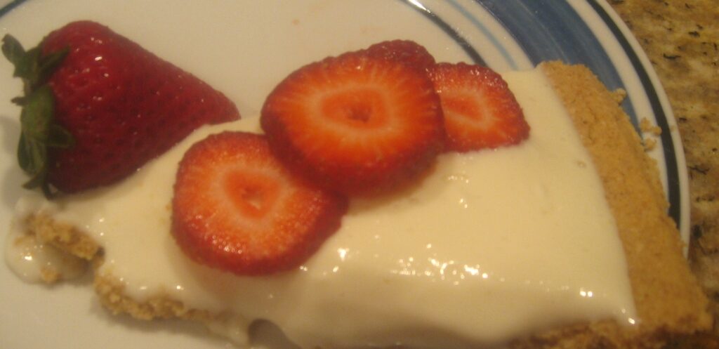 Easy No-Bake Cheesecake - Burnt Apple