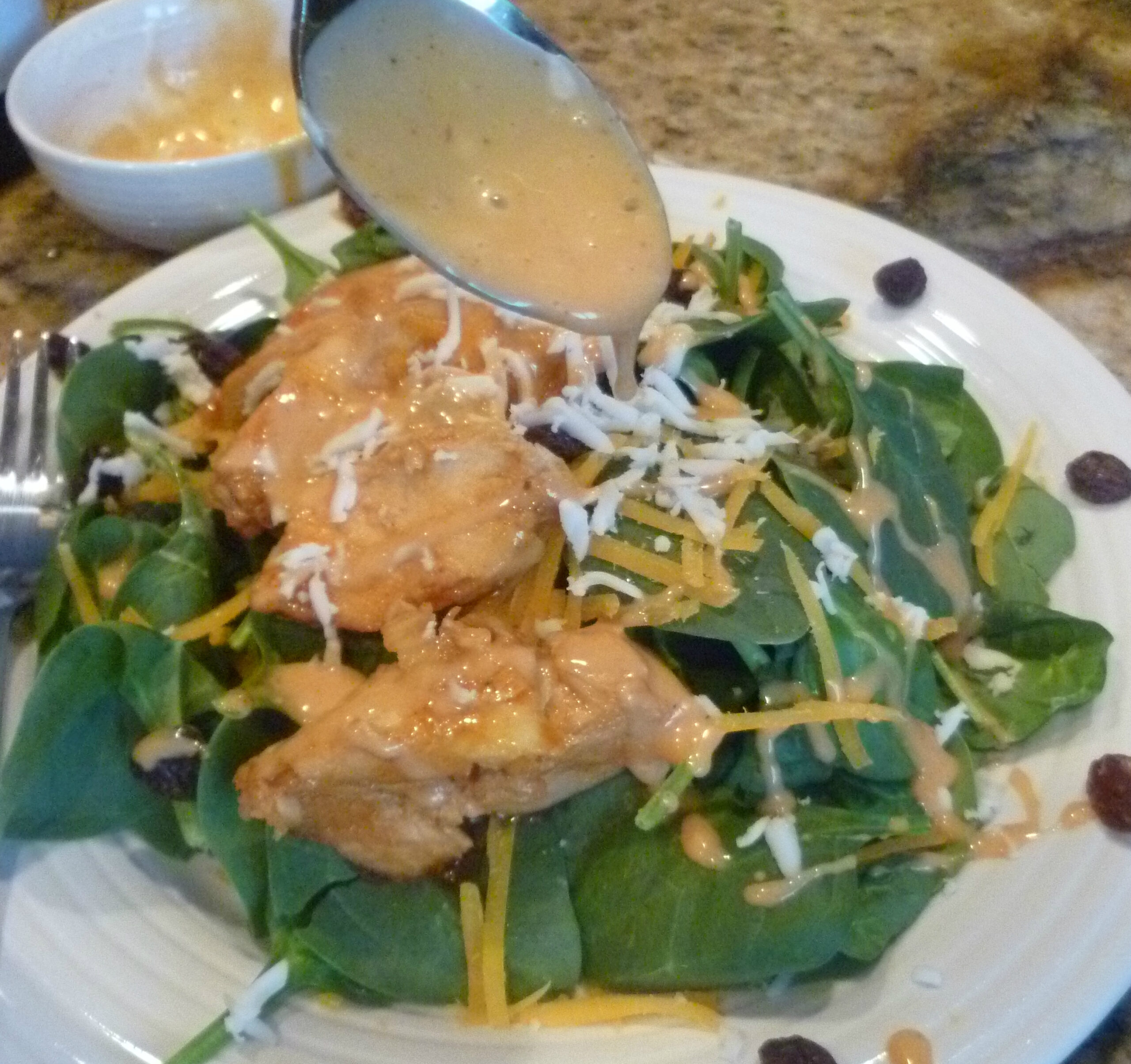 Wingers Grilled Sticky Finger Chicken Salad