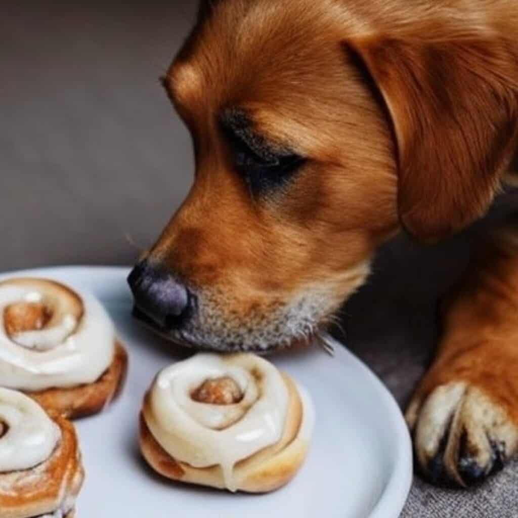 Dog Cinnamon Rolls - Burnt Apple