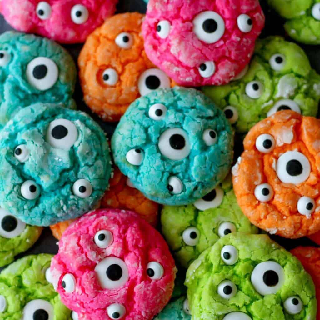 Neon Themed Party Foods - Burnt Apple