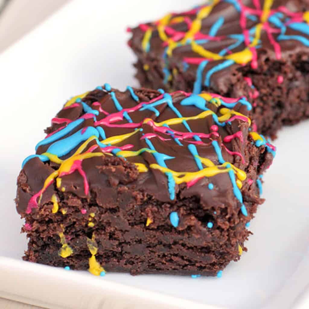 Neon Themed Party Foods - Burnt Apple