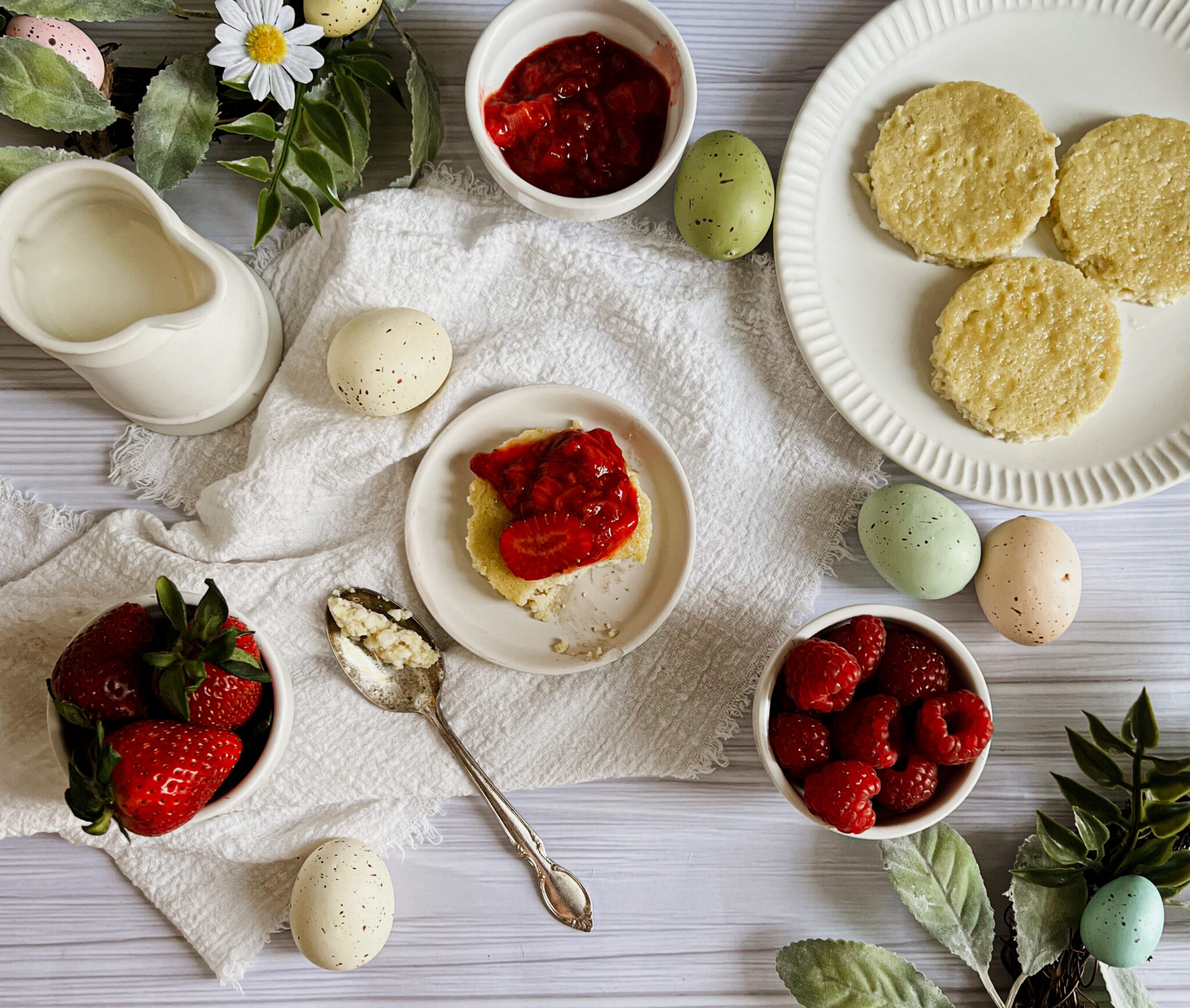 Four Ingredient Syrnyk Ukrainian Sweet Cheese for Easter - Burnt Apple