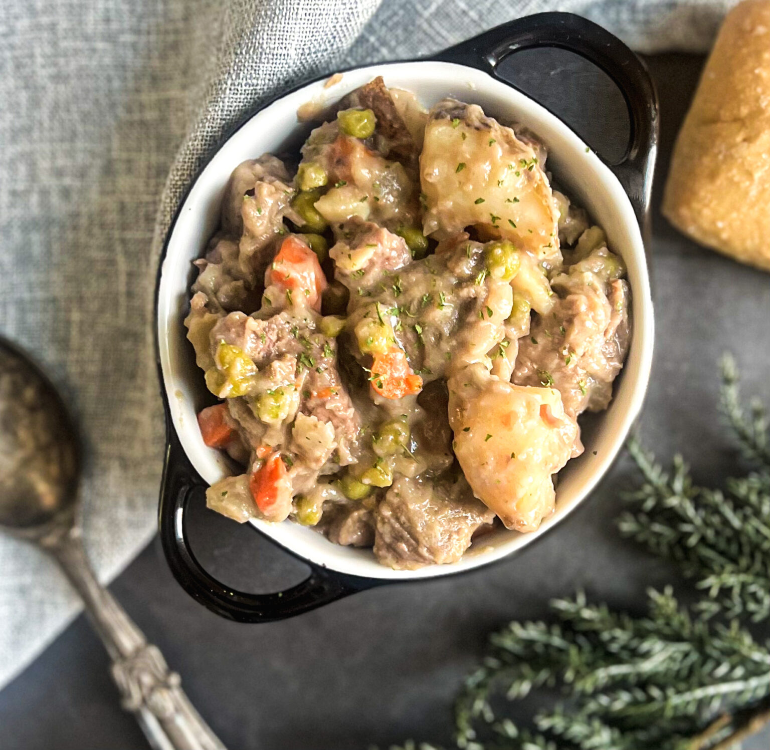 5 Ingredient Beef Stew with Frozen Vegetables - Burnt Apple