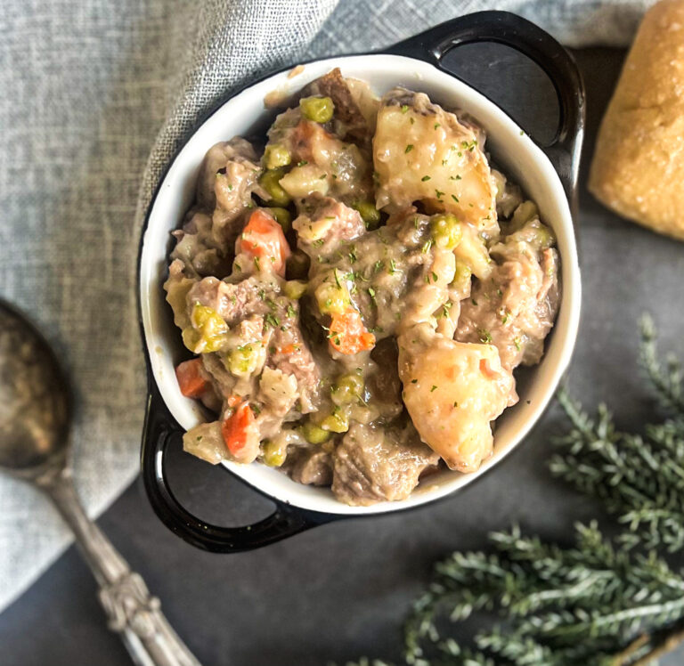 5 Ingredient Beef Stew with Frozen Vegetables - Burnt Apple